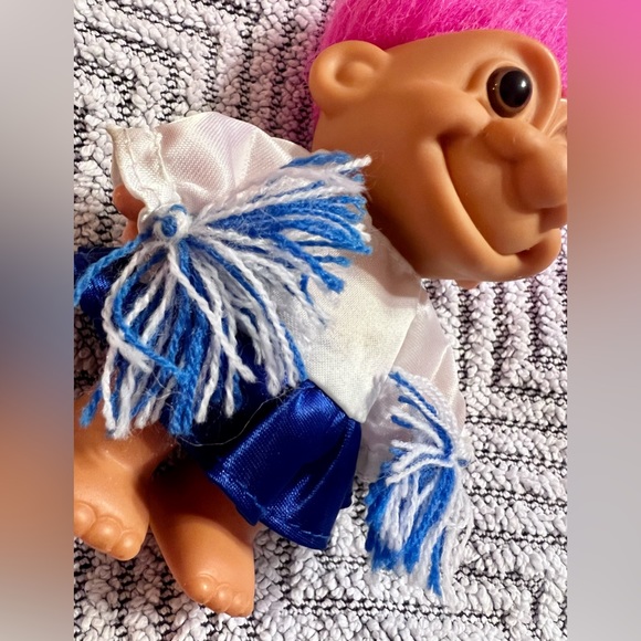 Russ | Toys | Russ Vintage Cheerleader Troll Doll With Pink Hair | Poshmark